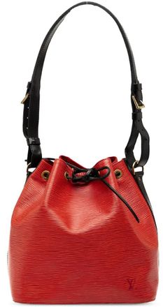 Louis Vuitton Hobo Bags - Epi Petit Bicolor Noe - Gr. unisize - in Rot - f&uuml;r Damen