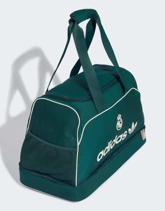 adidas sac de football Real Madrid ori en aurora ivy / ivory-Vert