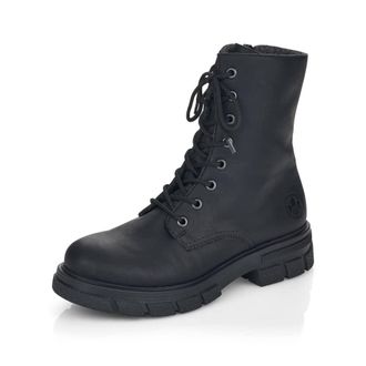 Rieker Damen Schnürstiefel 76002-00 schwarz Gr. 36