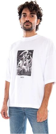 Dolly Noire Framing Eve Over Tee - - Tops - Herren - Wei&szlig; - M