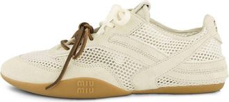 Miu Miu Damen Sneaker mit Leder
