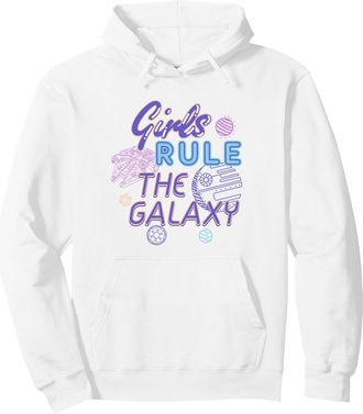 Star Wars Girls Rule The Galaxy Drawing Pullover Hoodie