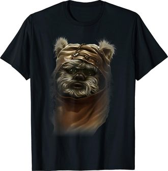 Star Wars Wicket Ewok Portrait Painting Graphic T-Shirt T-Shirt