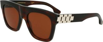 Victoria Beckham Femme, Accessoires, Brun, Taille: ONE Size Lunettes de soleil en ac&eacute;tate