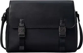 Calvin Klein Sac bandouli&egrave;re Emblem Flap Messenger