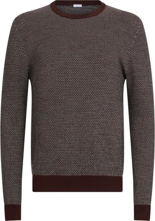 Malo Homme, Pulls, Brun, Taille: L Pull ras du cou
