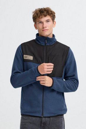 Blend Cardigan BHMas Gem&uuml;tliche Fleecejacke mit praktischen Taschen