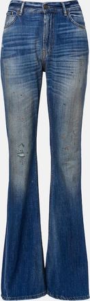 Acne Studios Distressed Flared Jeans 2025F