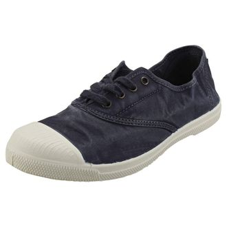 Natural World Eco - 102E Womens Trainers - Organic Cotton - 100% EcoFriendly - Dark Blue Color