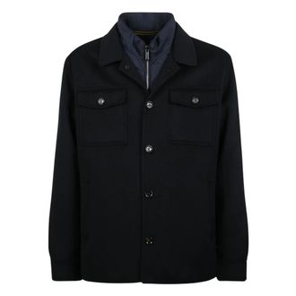 Moorer Dossi Coat - - Jackets - Herren - Blau - L