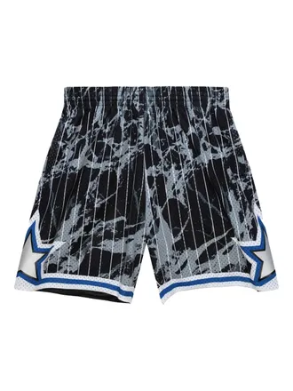 Mitchell & Ness x Orlando Magic 1994 Team Marble Swingman Shorts - Schwarz