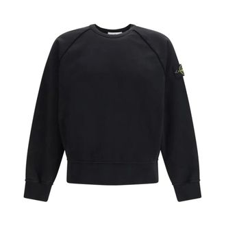 Stone Island Homme, Sweatshirts et sweats &agrave; capuche, Noir, Taille: L Felpa SweaT-shirt