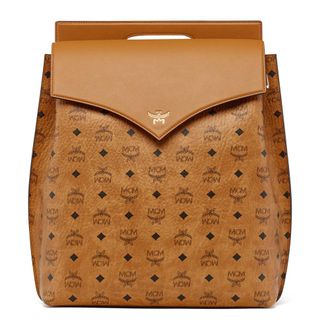 MCM Diamond Rucksack in Visetos Leder-Mix - - Bags - unisex - Braun - ONE SIZE