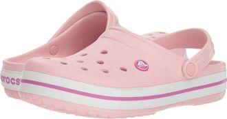 Crocs Unisex Erwachsene Crocband Clog Clog, Pearl Pink/Wild Orchid, 36/37 EU