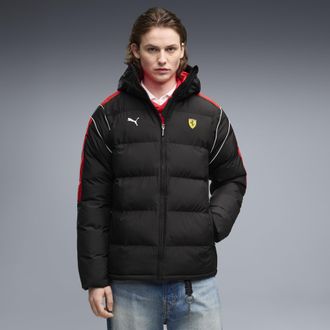 Puma Ferrari MT7 ECOLITE Pufferjacke Herren, Kleidung, Schwarz, XXL