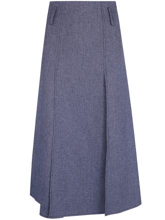 DRHOPE Skirt High Slit 4893.4403 99 Anthracite