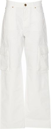 Pinko Straight Leg Jeans - Wei&szlig;