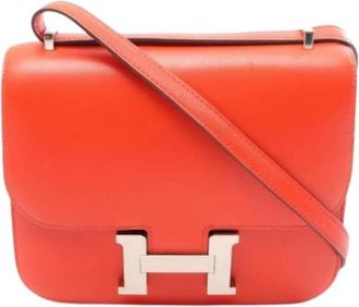 Herm&egrave;s Pre-owned Sac bandouli&egrave;re vintage - Femme - Pre-owned - Rouge - Taille: ONE Size