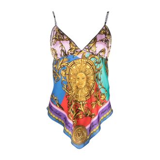 Versace Jeans Couture Damen, Oberteile, Mehrfarbig, MGr&ouml;&szlig;e