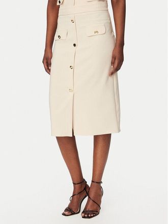 Rinascimento Rinascimento Bleistiftrock CFC0128271003 Beige Slim Fit