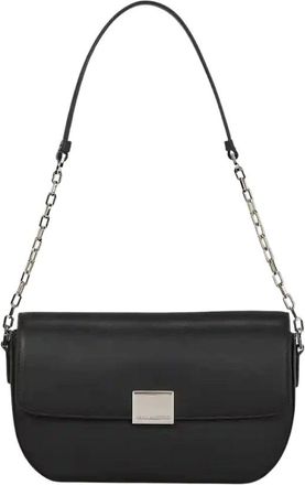 Karl Lagerfeld Femme, Sacs, Noir, Taille: ONE Size Petit Sac Bandouli&egrave;re