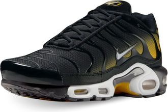 Nike Nike Air Max Plus Herren Schuhe (DM0032-013, Black/University Gold/White), Schwarz/University Gold/Wei&szlig;, 45 EU