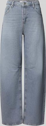 Topshop Barrel Jeans mit Light-Wash-Optik
