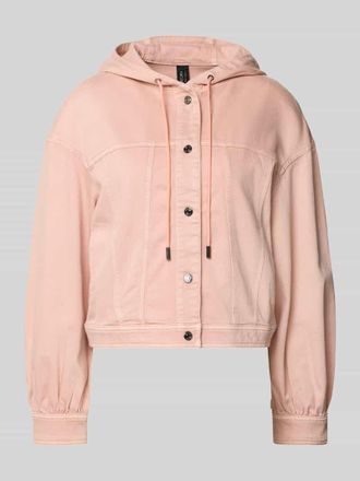 Marc Cain Jeansjacke mit Kapuze und Eingrifftaschen