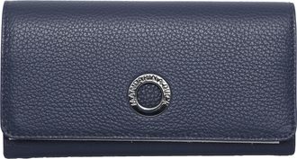 Mandarina Duck Damen Mellow Leather Reisezubehör-Brieftasche, Dress Blue, 12x8x2,5 (L x H x W)