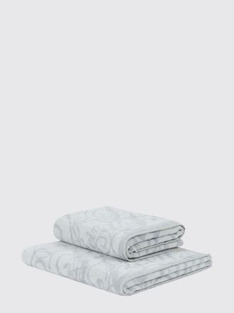 Philipp Plein Set de 2 serviettes en &eacute;ponge de coton avec logo jacquard