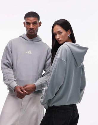 adidas Originals adidas Sportswear - Sweat &agrave; capuche - Vert sauge