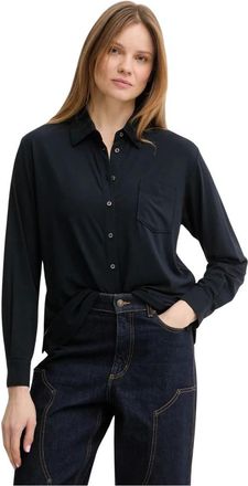 Marc O'Polo Femme, Blouses et Chemises, Bleu, Taille: 38 FR Chemises