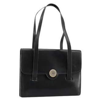 Dior Pre-owned Cuir sacs-dior - Femme - Pre-owned - Noir - Taille: ONE Size