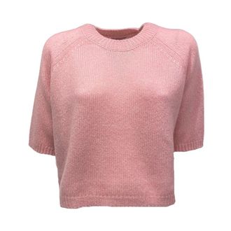 Lu Ren LU Ren, Damen, Strickwaren, Rosa, LGr&ouml;&szlig;e