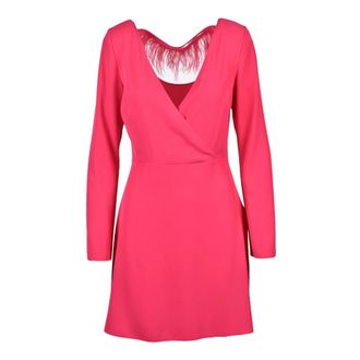 Patrizia Pepe Ausgestelltes Kleid mit Rei&szlig;verschluss - - Dresses - Damen - Rosa - M