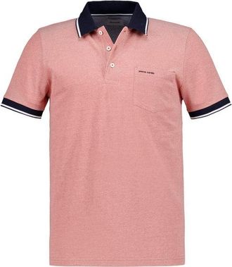 Pierre Cardin Herren Polo-Shirt orange meliert