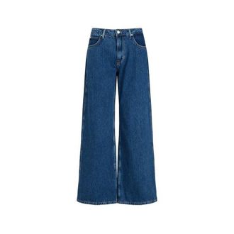 Topshop Jean large Tssofie en coton m&eacute;lang&eacute;