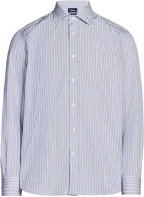 Fa&ccedil;onnable Chemise &agrave; rayures en coton