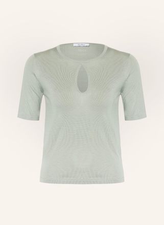 Max Mara Strickshirt Valido Aus Seide gruen