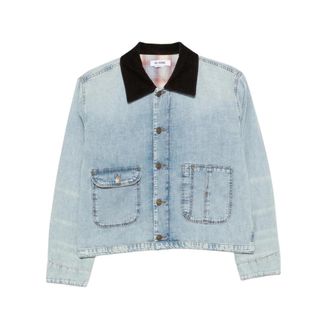 Re/Done Canyon Jacket - - Jackets - Damen - Blau - XS