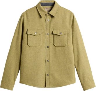 Woolrich Alaskan Melton Hemdjacke - Grün