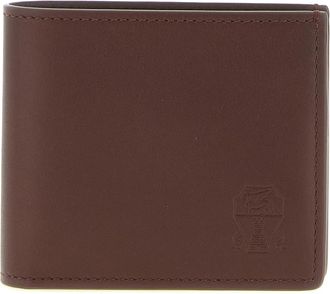 Brunello Cucinelli Geldb&ouml;rse aus Glattkalbsleder - - Accessories - Herren - Braun - ONE SIZE