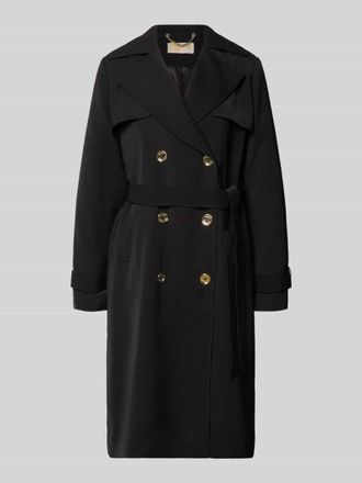 Michael Kors Zweireihiger Trenchcoat mit Bindeg&uuml;rtel