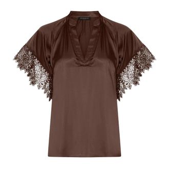 Bruuns Bazaar Korthalsia BB Winy Bluse - - Blouses & Shirts - Damen - Braun - M