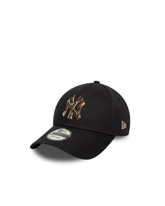 New Era Mens Baseball Cap 9forty Camo Black Crown Hat