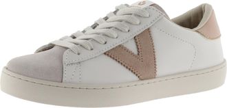 Victoria Low-Top Unisex Berlin Leder & Kontrast-Teile & Spaltleder-Zehe 1126142 f&uuml;r Erwachsene CUARZO 38