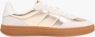 Tommy Hilfiger Baskets basse &agrave; lacet m&eacute;talis&eacute;e