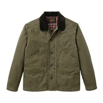 Filson Gesteppte Canvas Outfitter Jacke - - Jackets - Herren - Gr&uuml;n - XL