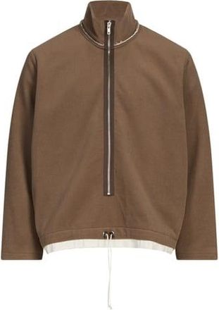 Camiel Fortgens Anorak zipp&eacute; en polaire de laine &agrave; col montant