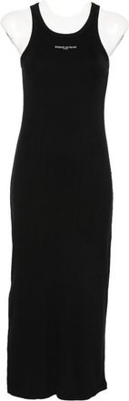 Maison Kitsun&eacute; Robe d&eacute;bardeur c&ocirc;tel&eacute;e &agrave; logo Maison Kitsune